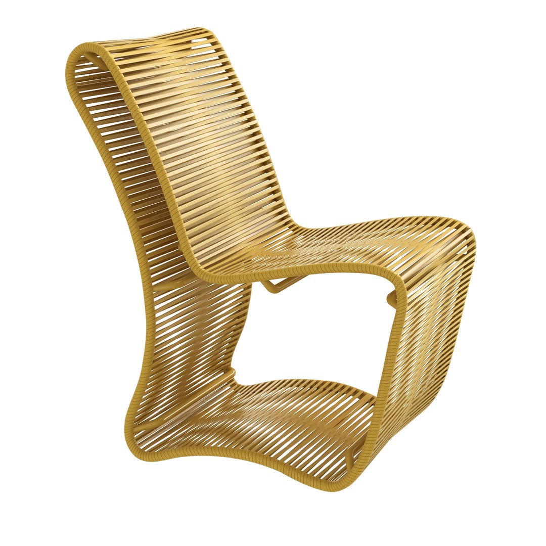 Tidelli Veracruz Rope Cord Chair 3D Model - TurboSquid 2298162