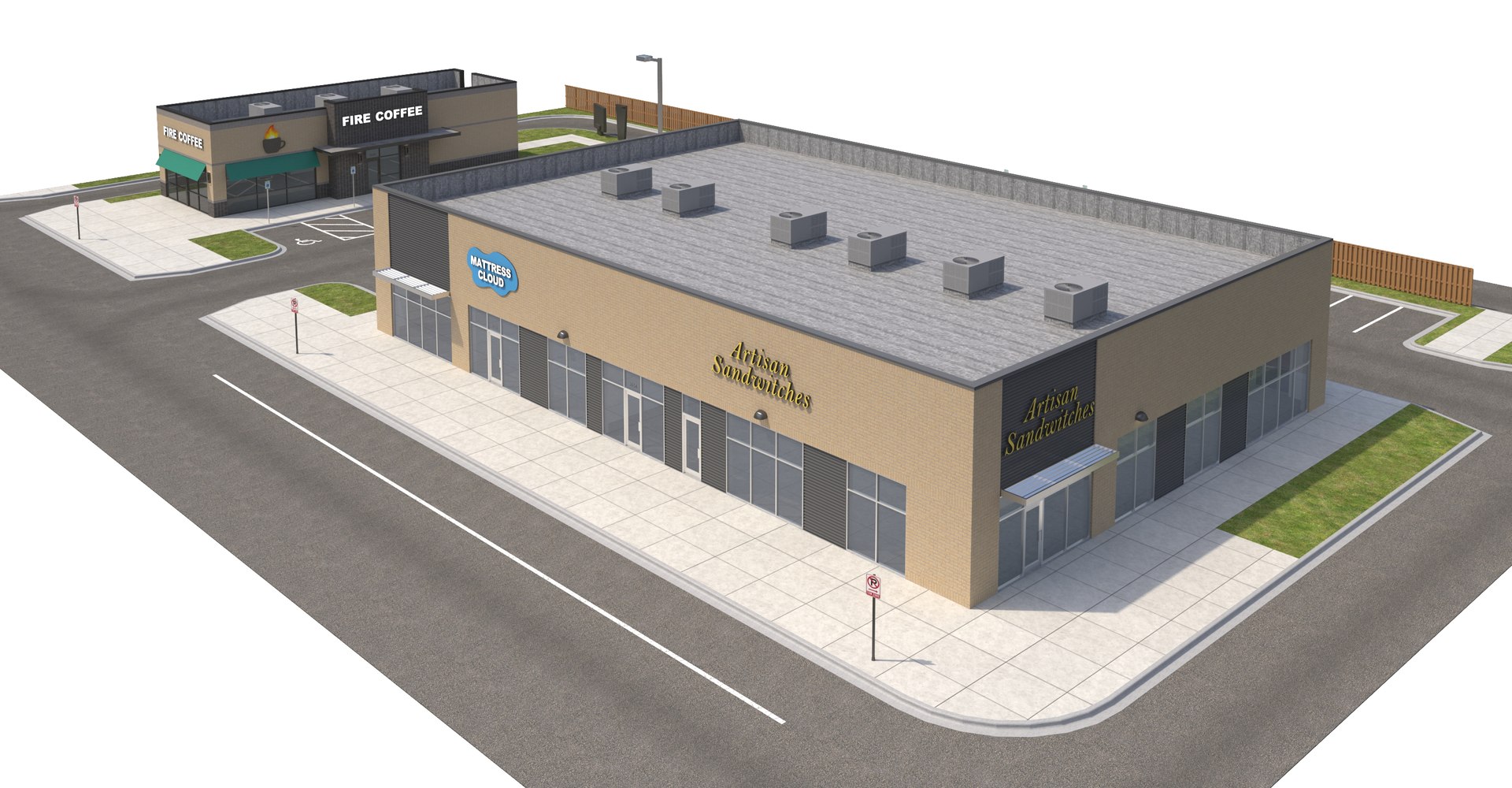 Retail Store 3D Model - TurboSquid 1674084