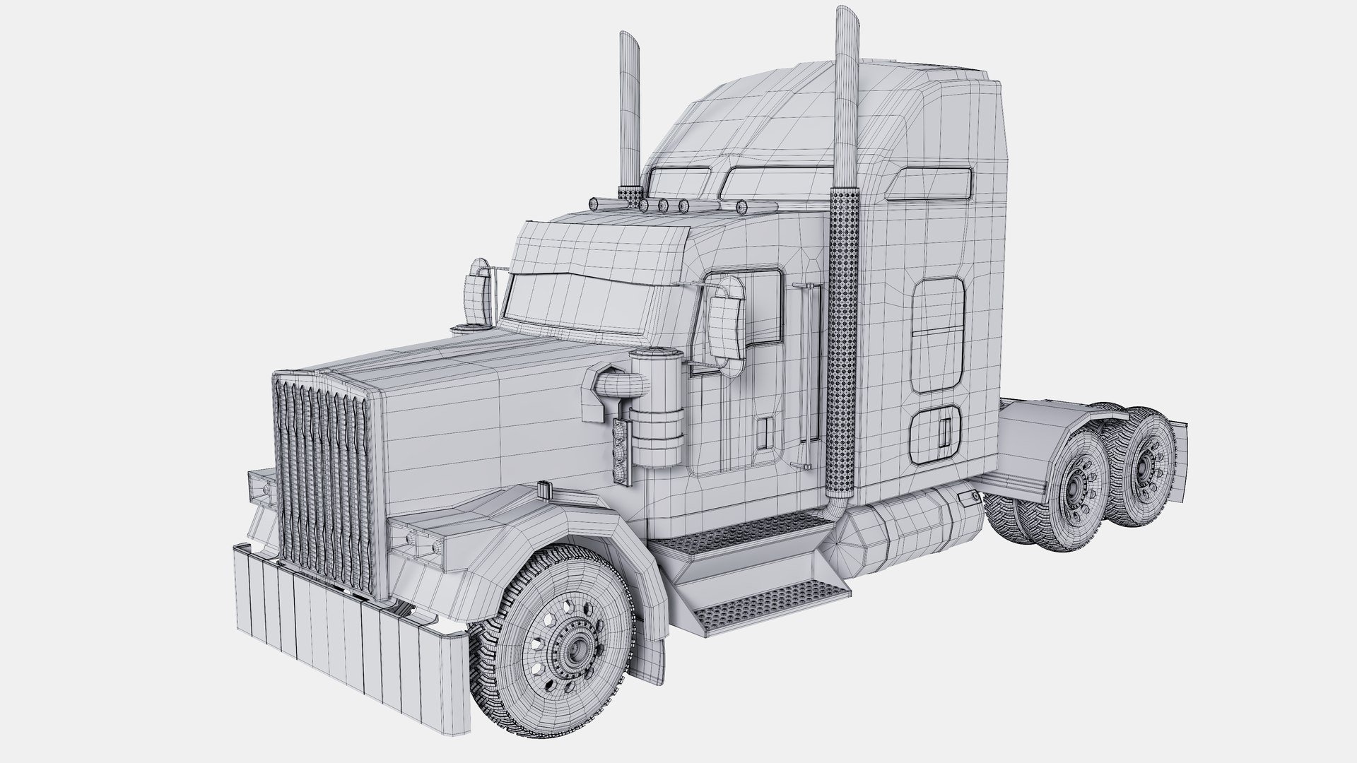 KENWORTH W900 Model - TurboSquid 2047522