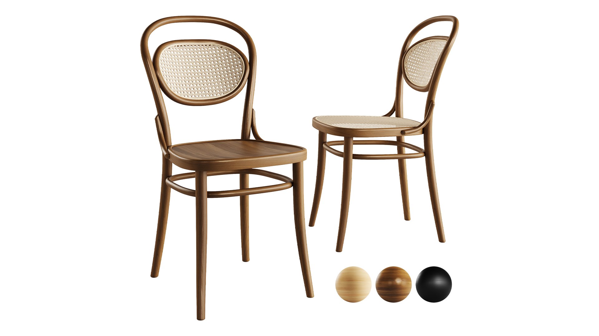 3D 20 Chair By TON - TurboSquid 2316110