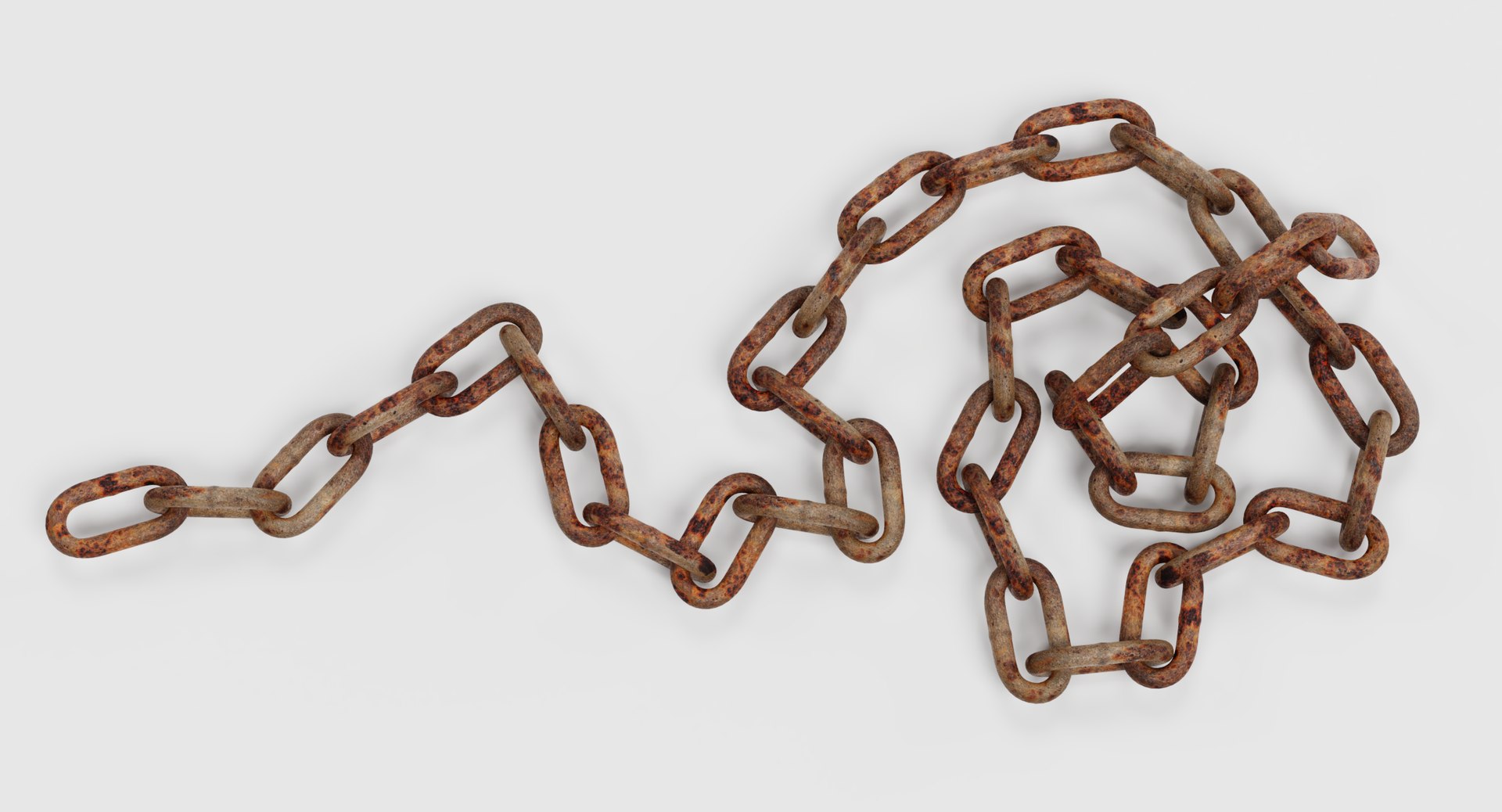 Rusty Chain 3D Model - TurboSquid 1304552