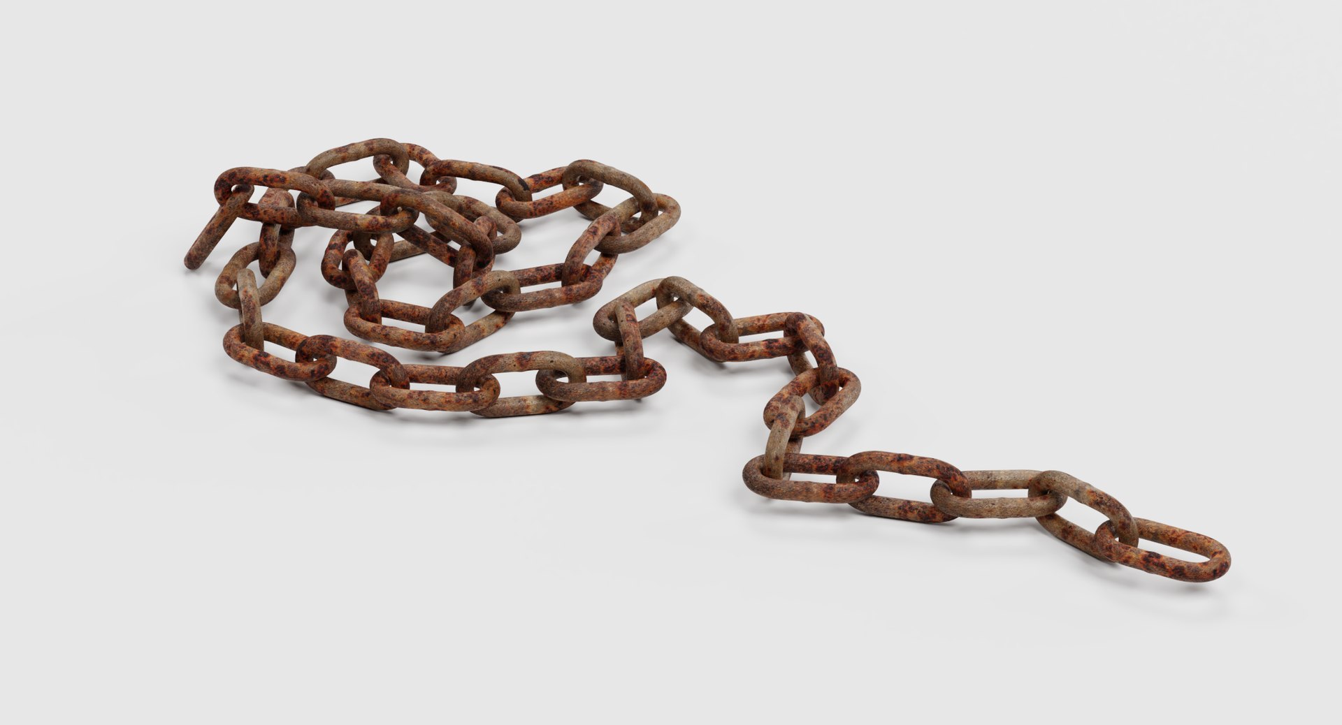 Rusty Chain 3D Model - TurboSquid 1304552