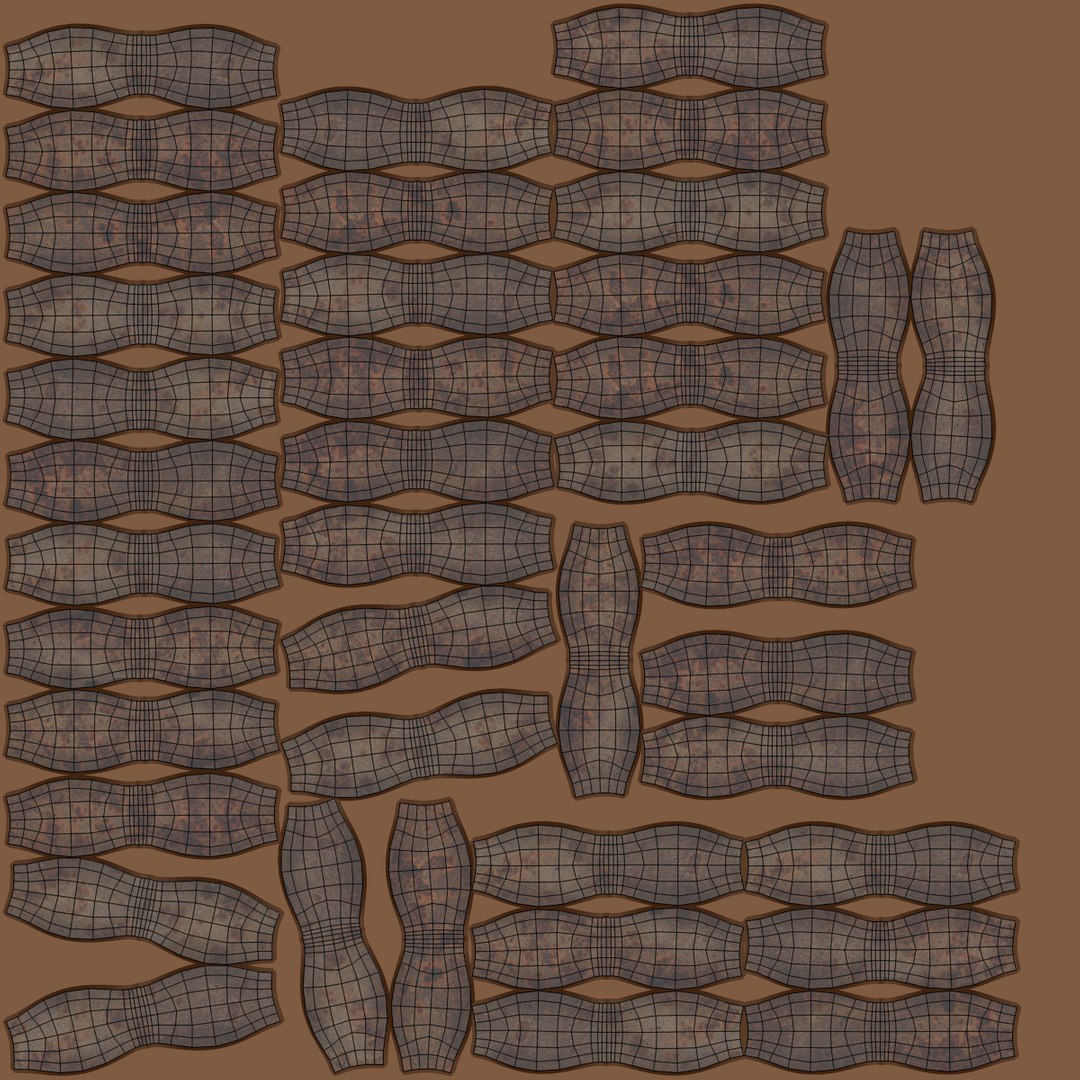 Rusty Chain 3D Model - TurboSquid 1304552