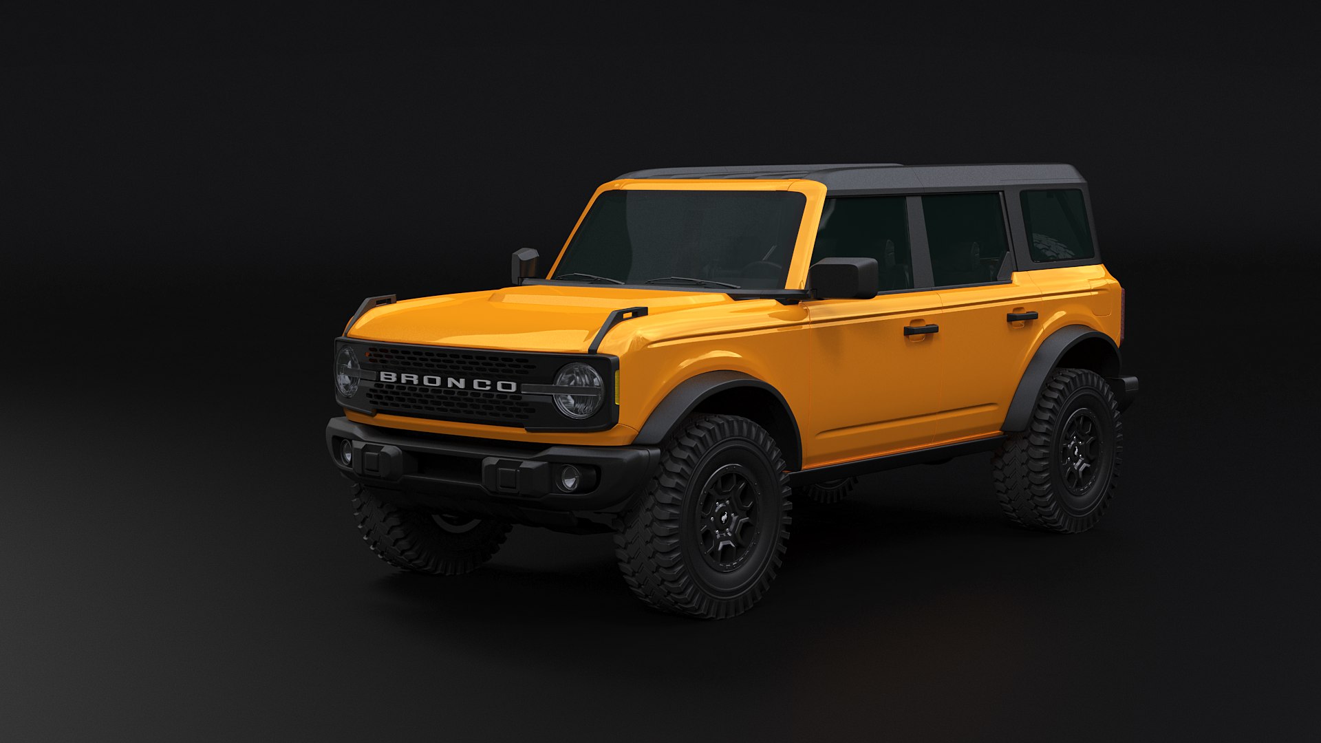 3D Ford Bronco 2021 model - TurboSquid 1815879