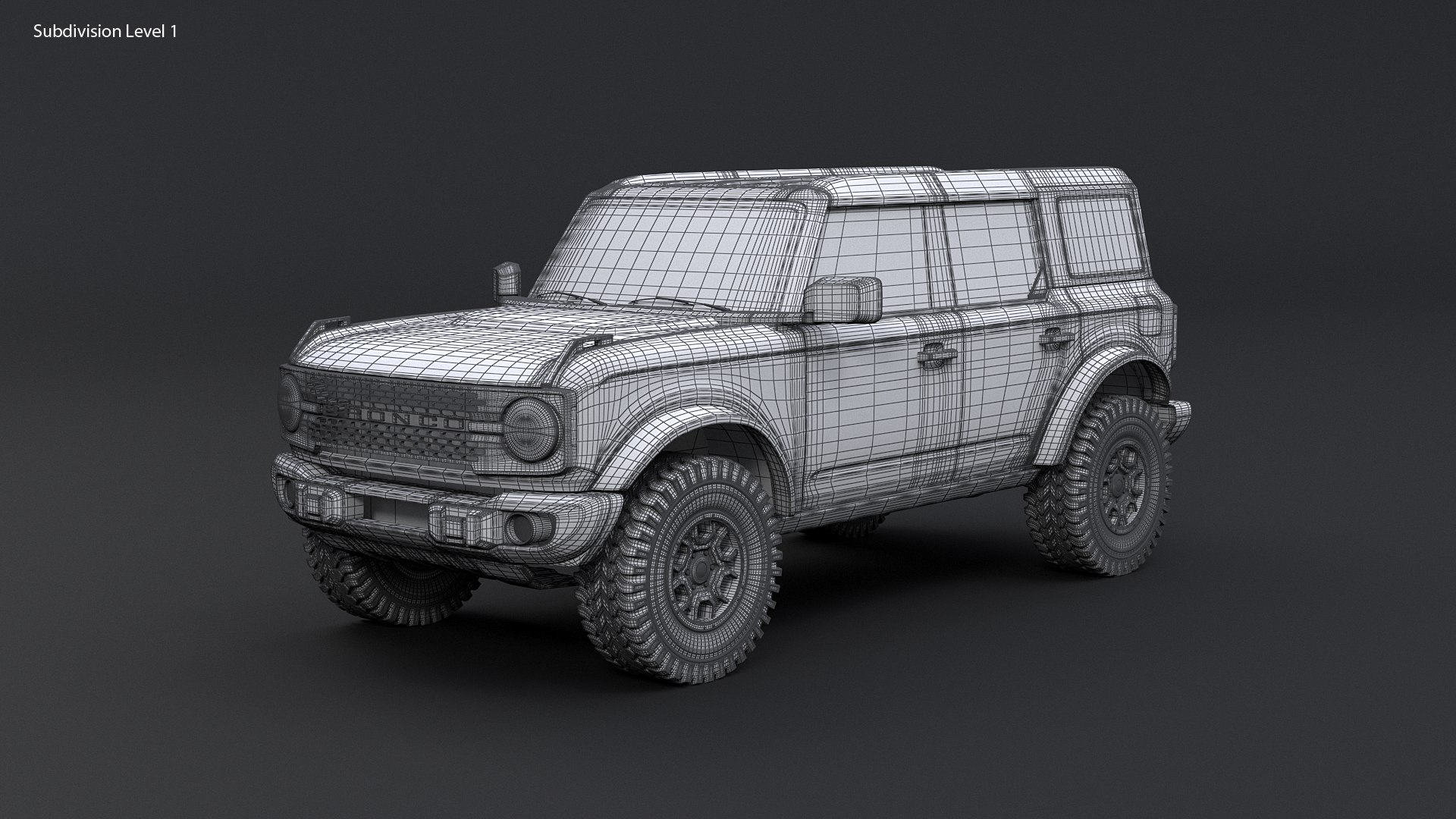 3D Ford Bronco 2021 Model - TurboSquid 1815879