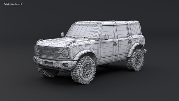 3D Ford Bronco 2021 model - TurboSquid 1815879
