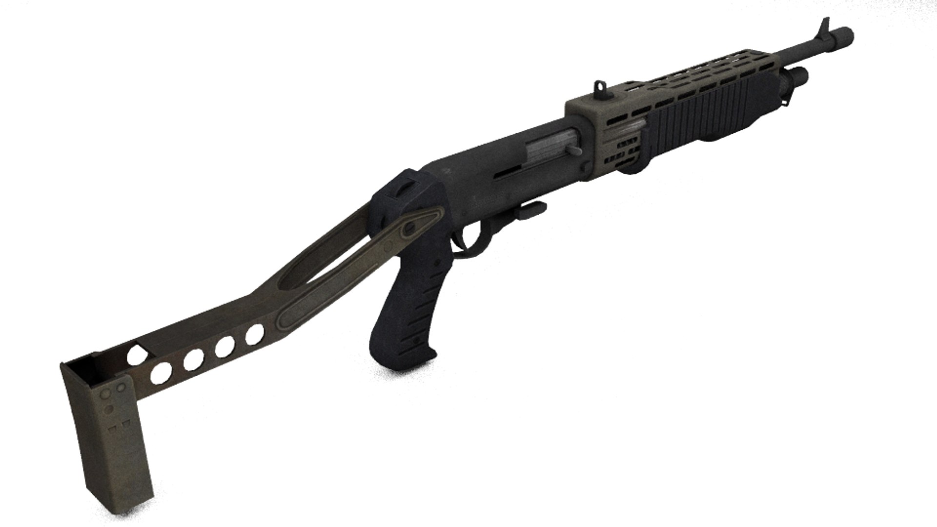 Franchi Spas-12 3d Model