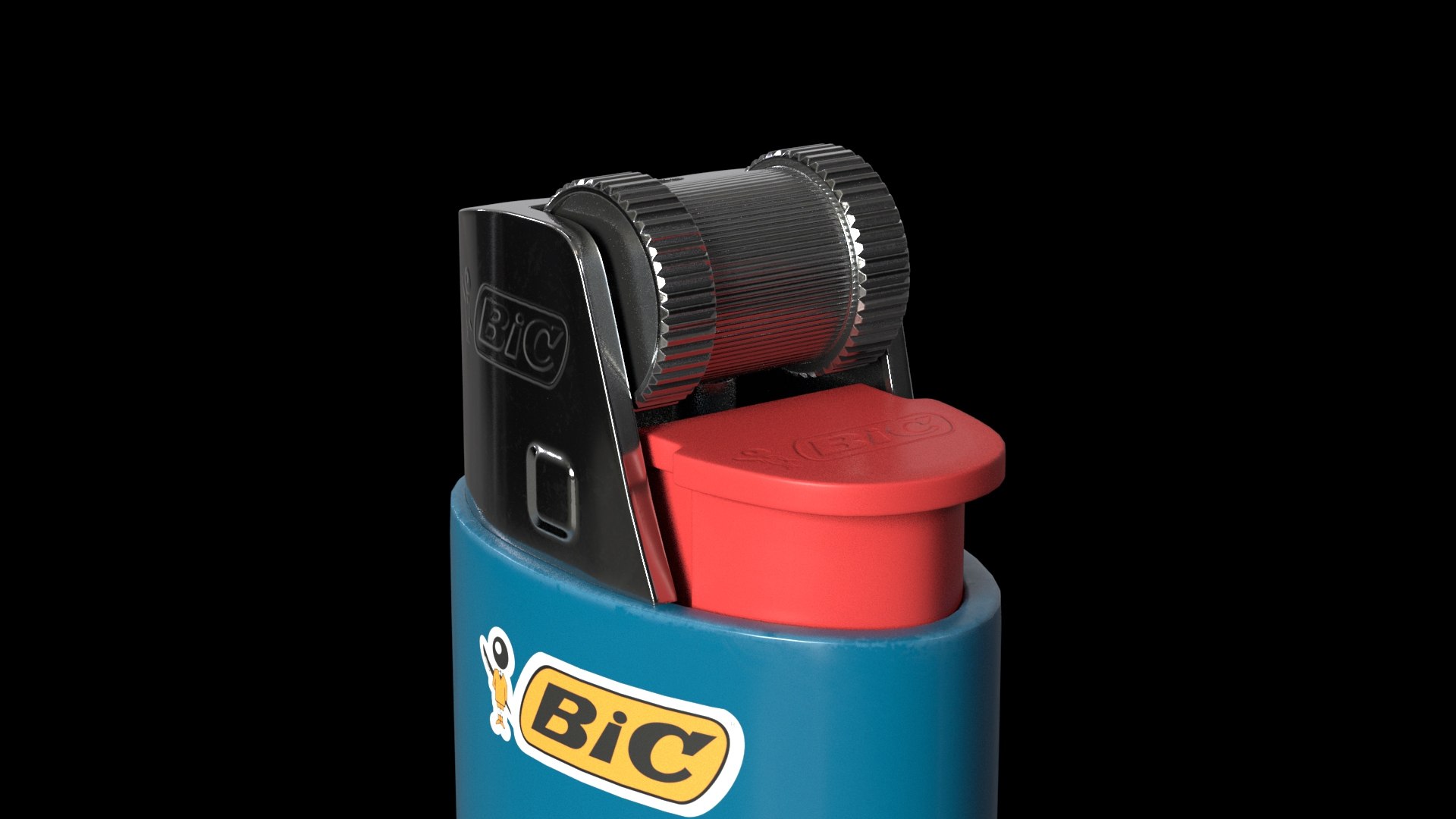 3D Lighter model - TurboSquid 1843727