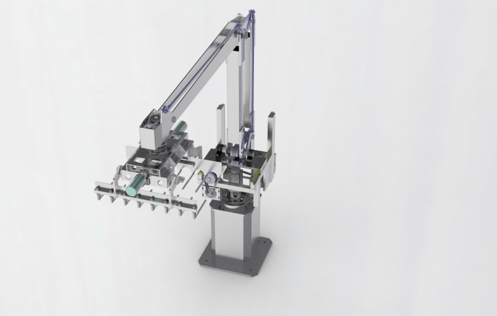 Four Manipulator 3D Model - TurboSquid 1769260