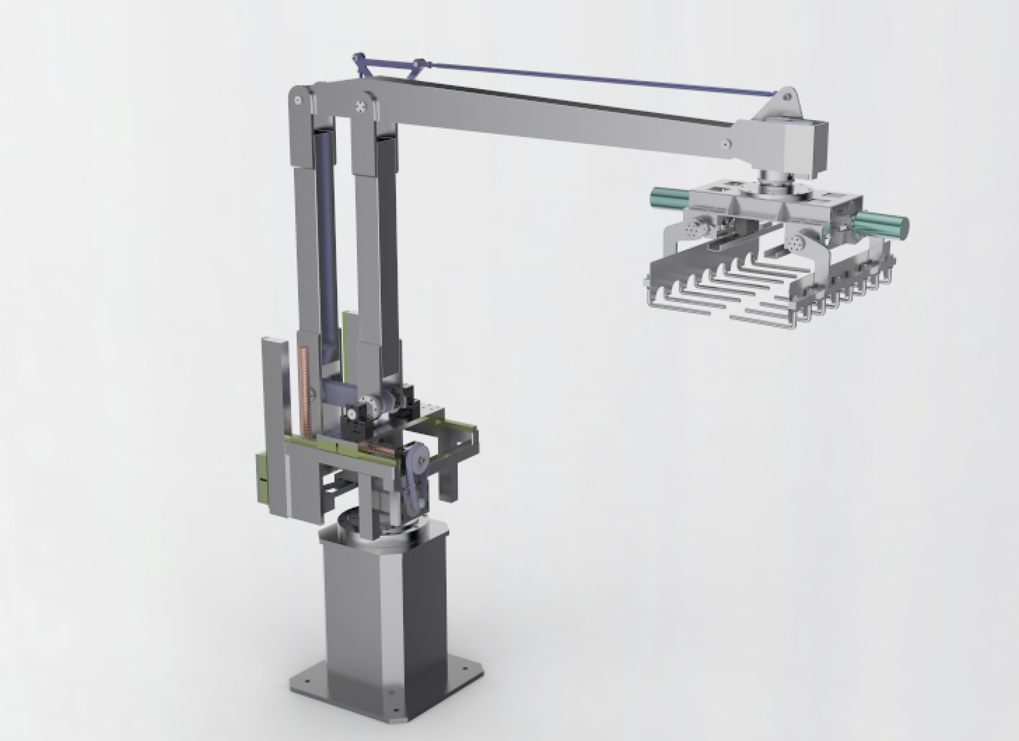 Four Manipulator 3D Model - TurboSquid 1769260