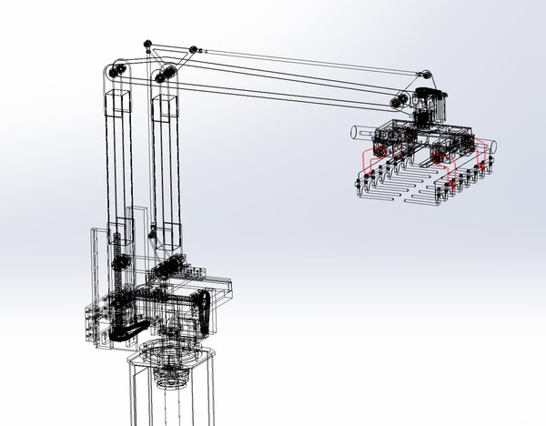 Four manipulator 3D model - TurboSquid 1769260