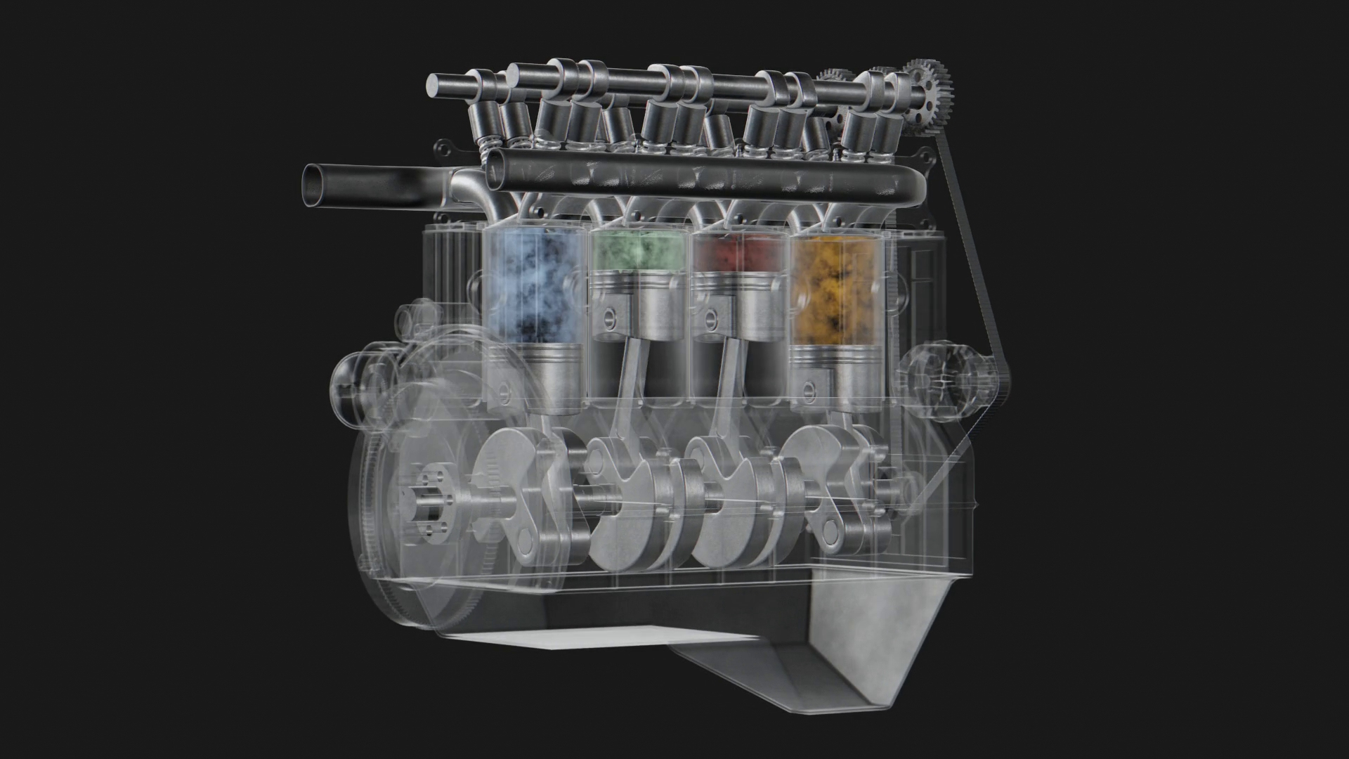 3D Engine Animated Model - TurboSquid 1862199