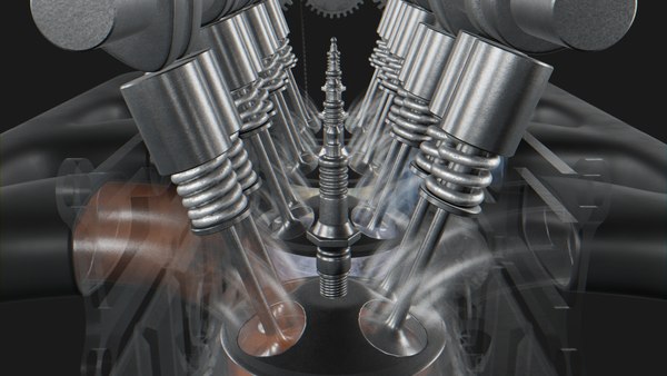 3D Engine Animated model - TurboSquid 1862199