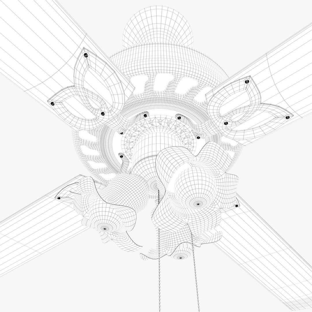 3D Ceiling Fan - TurboSquid 2174342