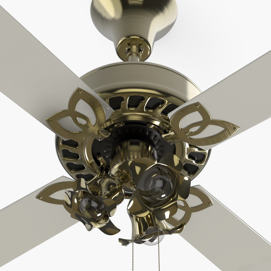 3D Ceiling Fan - TurboSquid 2174342