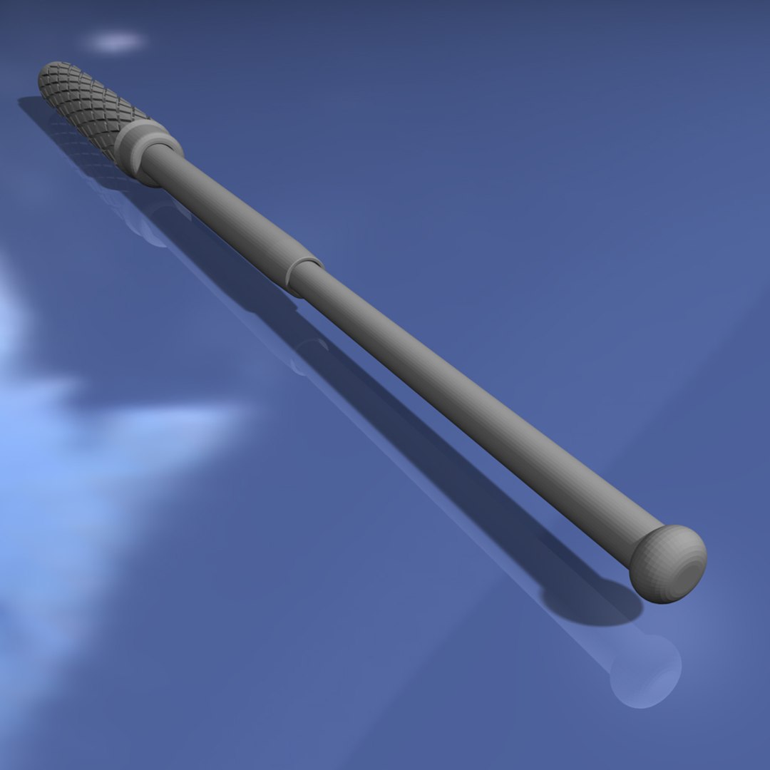 Telescoping Baton 3D Model - TurboSquid 1632994