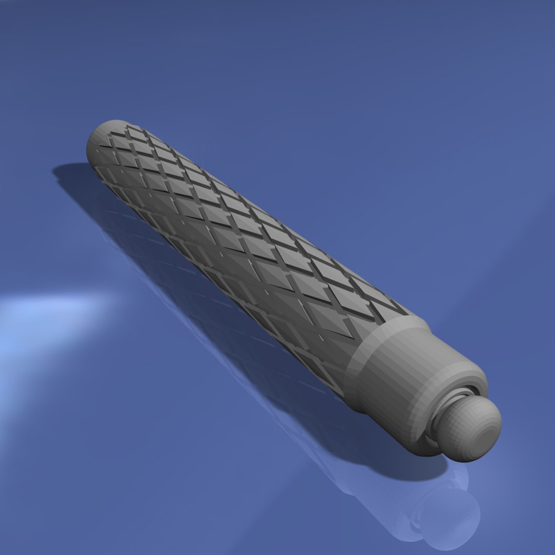 Telescoping Baton 3D Model - TurboSquid 1632994