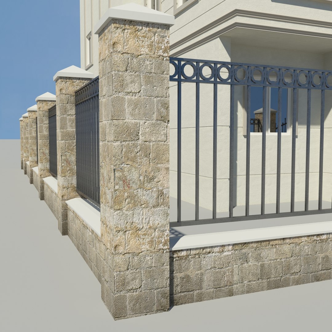 Classic Villa 3d Model