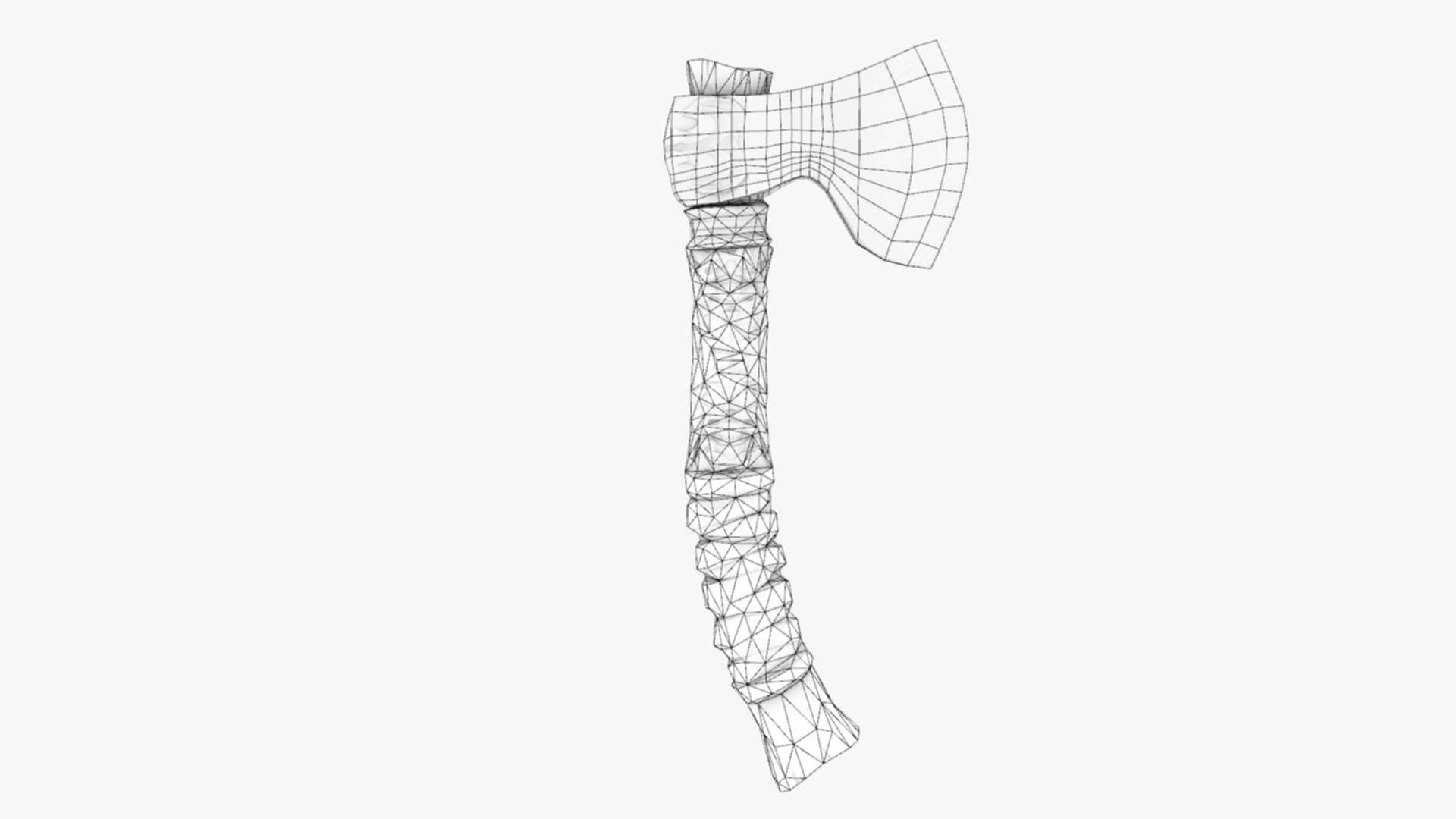 Fantasy Axe RPG Ono Wono Masakar Axe Great Axe Battle Axe Great-axe Battle-axe Hand Throwing 3D ...