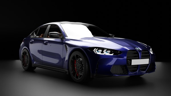 modèle 3D de BMW M3 G80 - TurboSquid 2213535