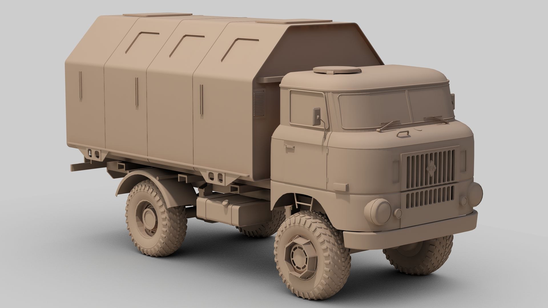 IFA W50 Truck 3D - TurboSquid 1789212