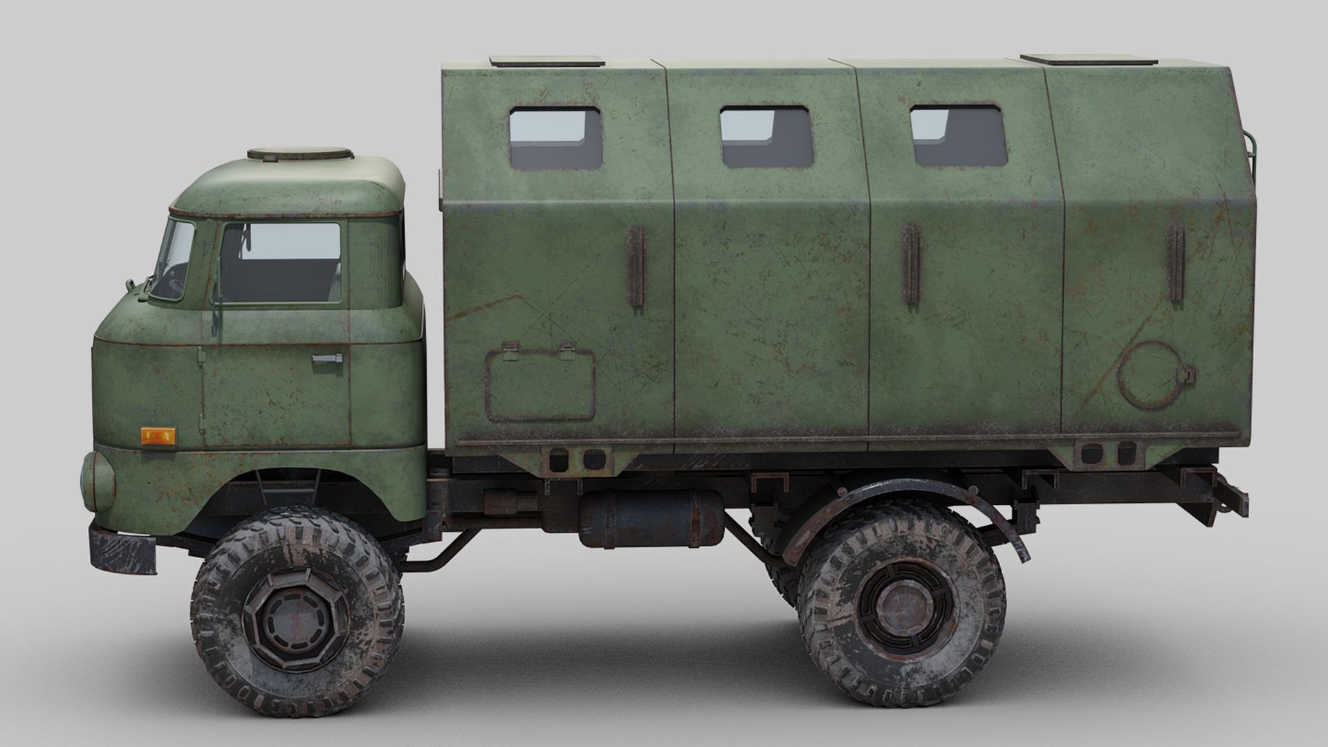 IFA W50 Truck 3D - TurboSquid 1789212