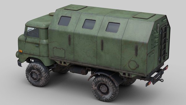 IFA W50 Truck 3D - TurboSquid 1789212
