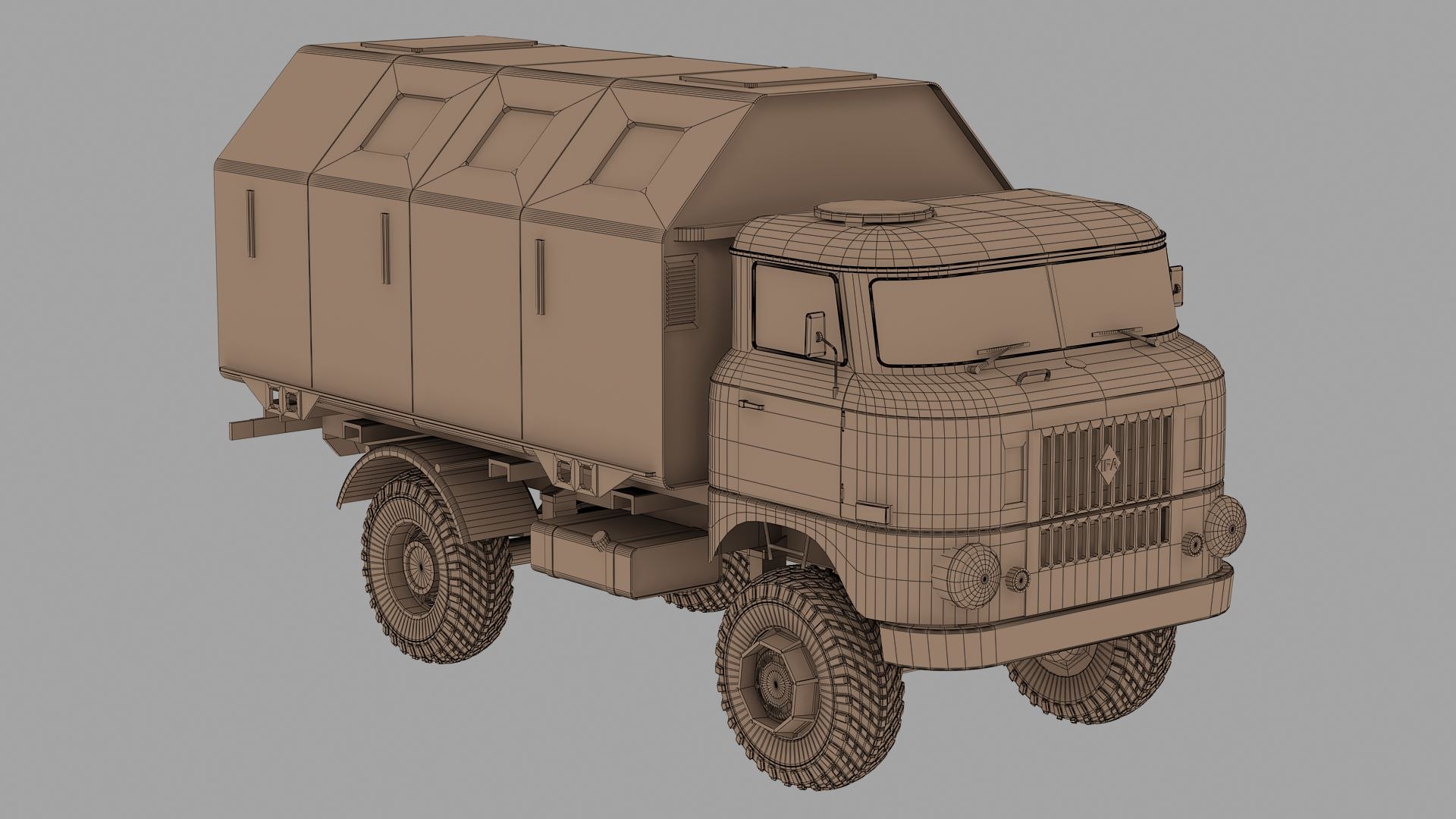 IFA W50 Truck 3D - TurboSquid 1789212