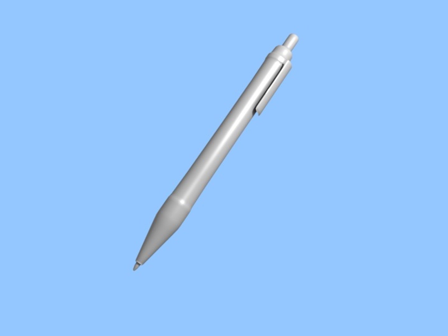 3d model pen click