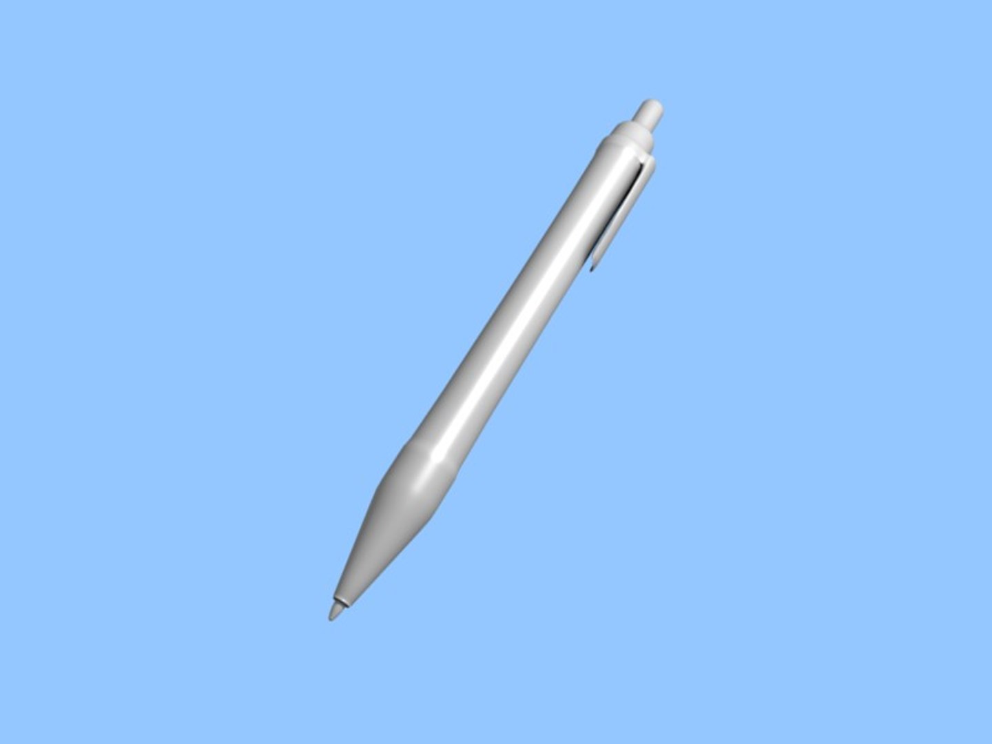 3d model pen click