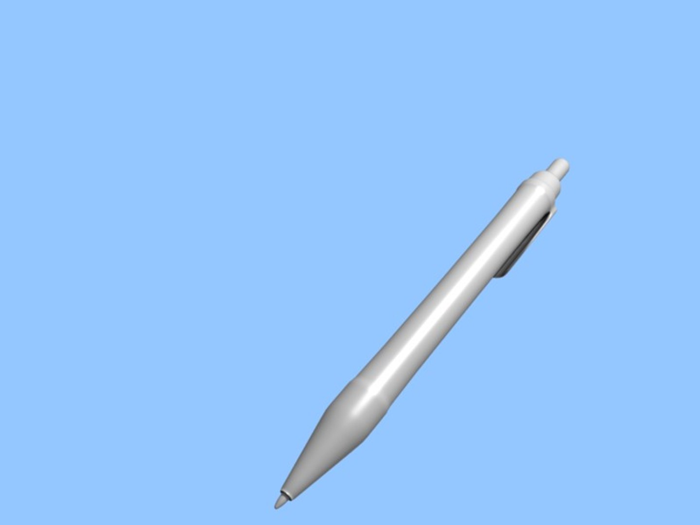 3d model pen click