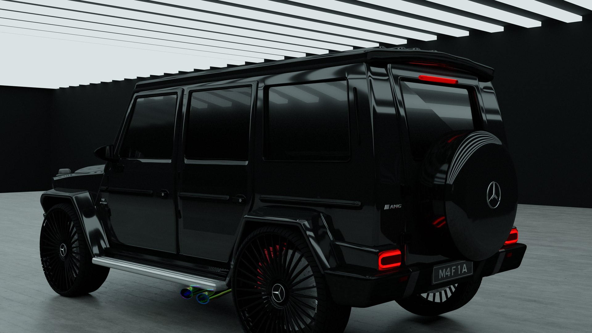 3D Mercedes-Benz AMG G63 Model - TurboSquid 1918349