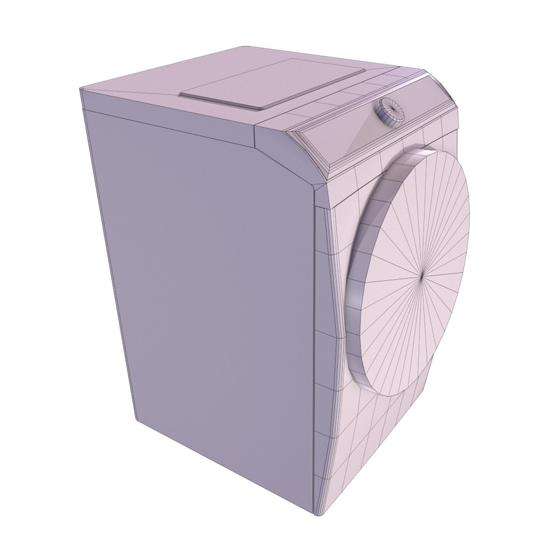3D Washing Machine 02 Model - TurboSquid 2128784