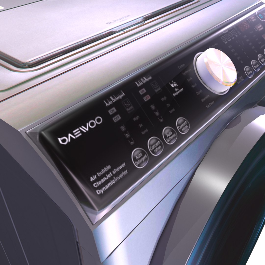 3D Washing Machine 02 Model - TurboSquid 2128784
