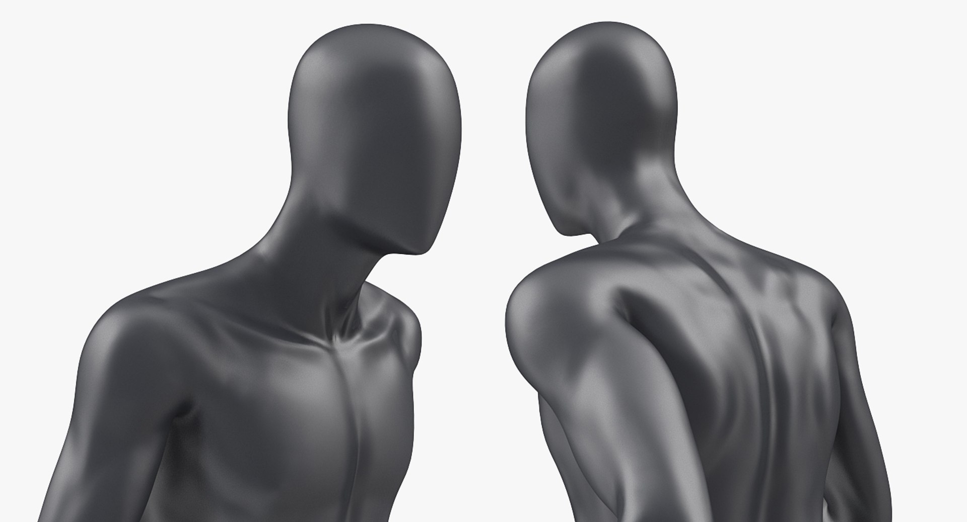 Running Male Dark Grey Model - TurboSquid 1416245