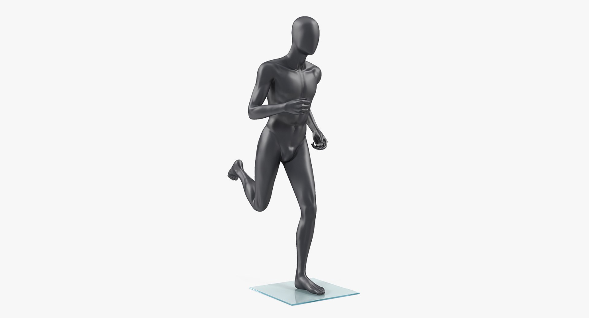 Running male dark grey model - TurboSquid 1416245