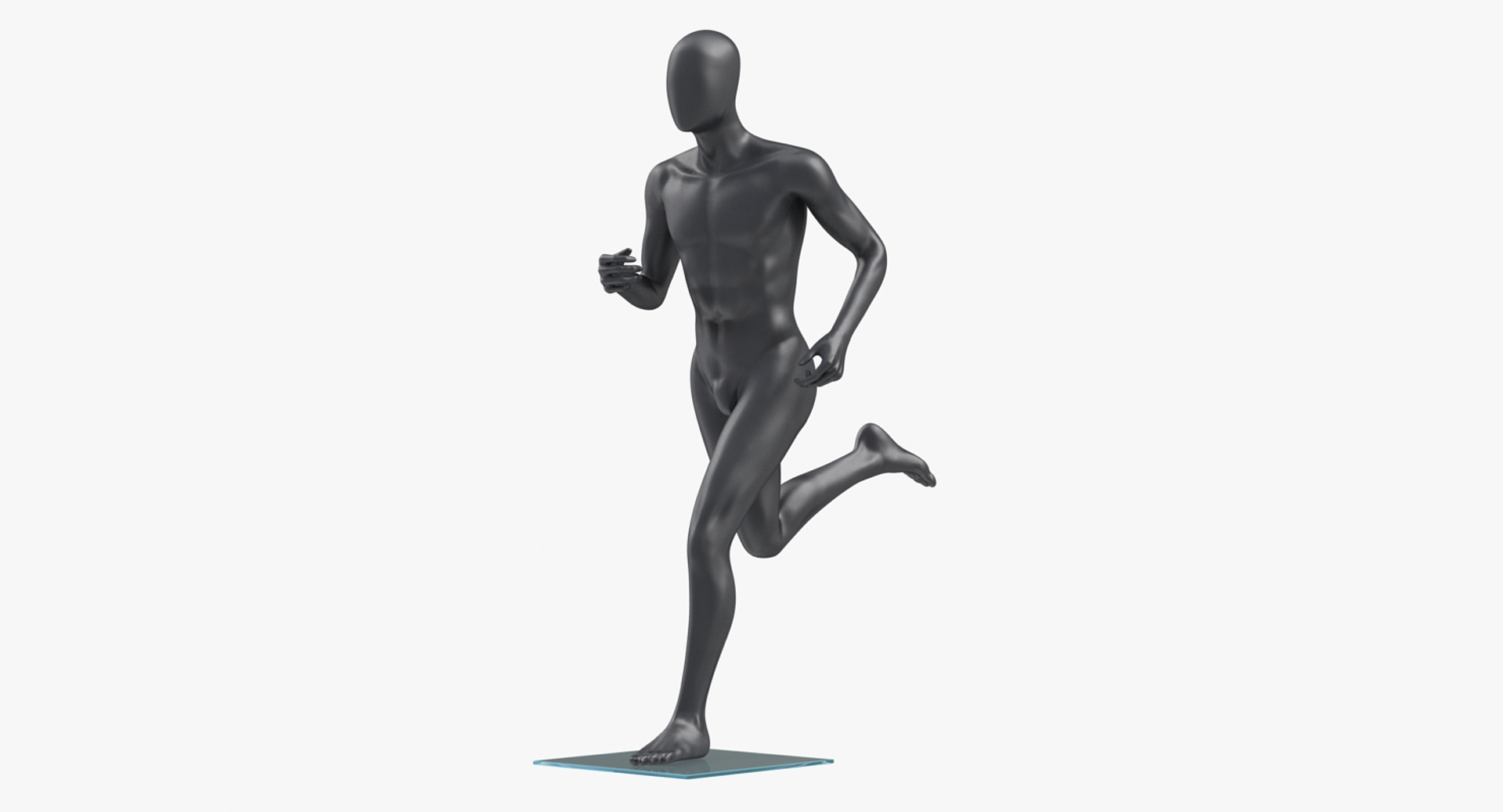 Running Male Dark Grey Model - TurboSquid 1416245