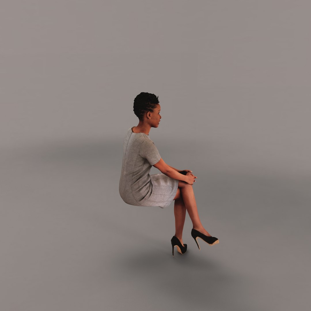 3d Woman Female Human Model
