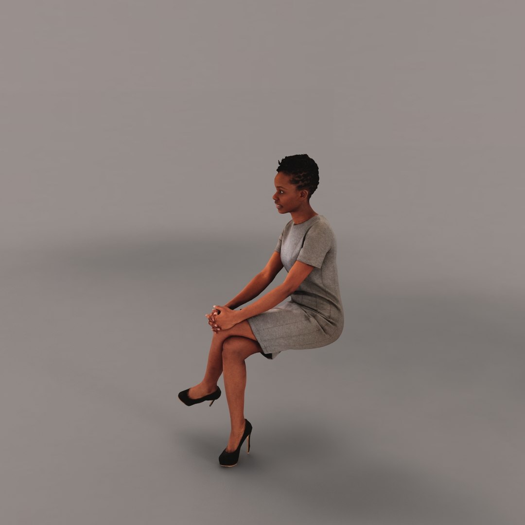 3d Woman Female Human Model