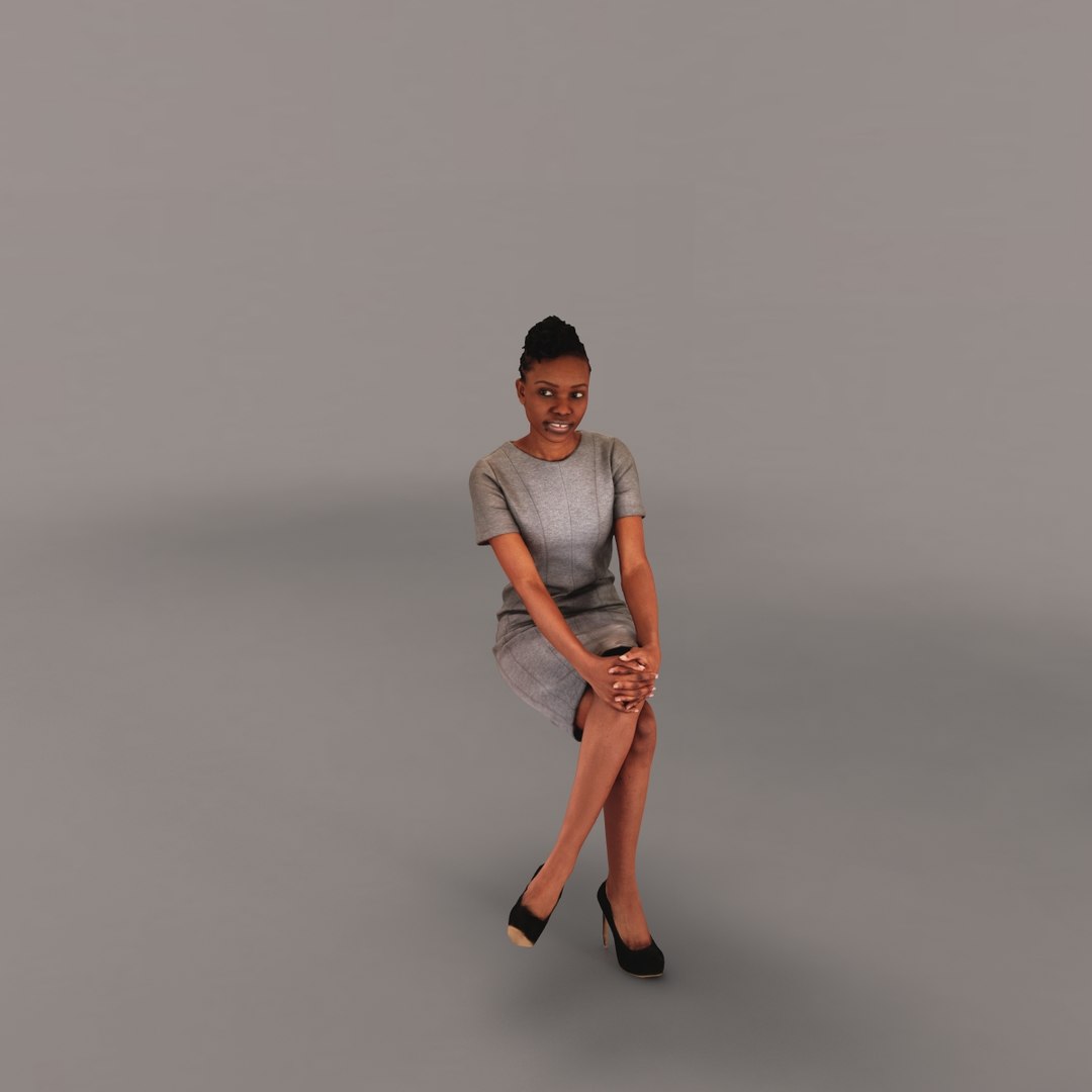 3d Woman Female Human Model