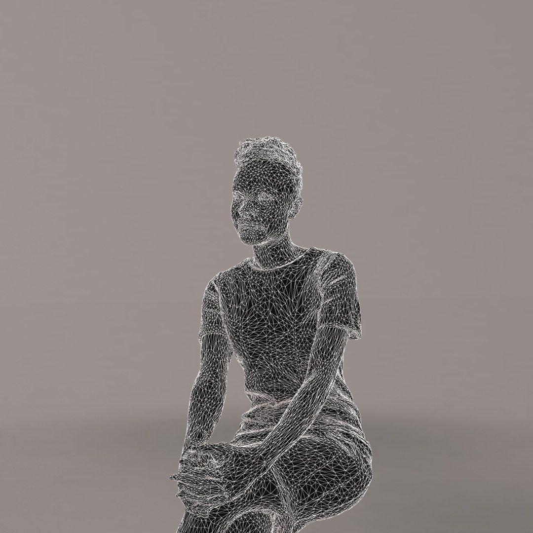 3d Woman Female Human Model