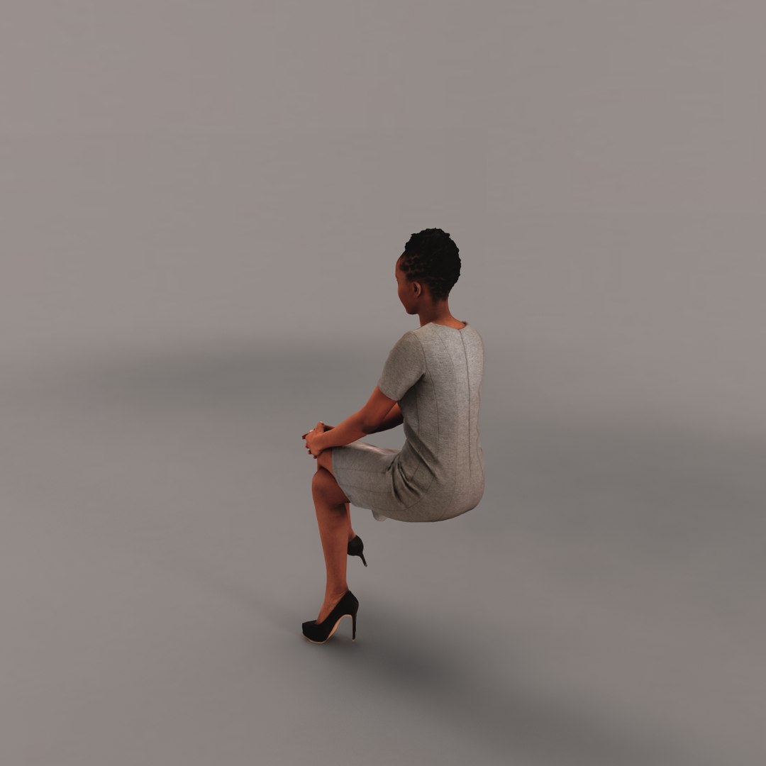 3d Woman Female Human Model