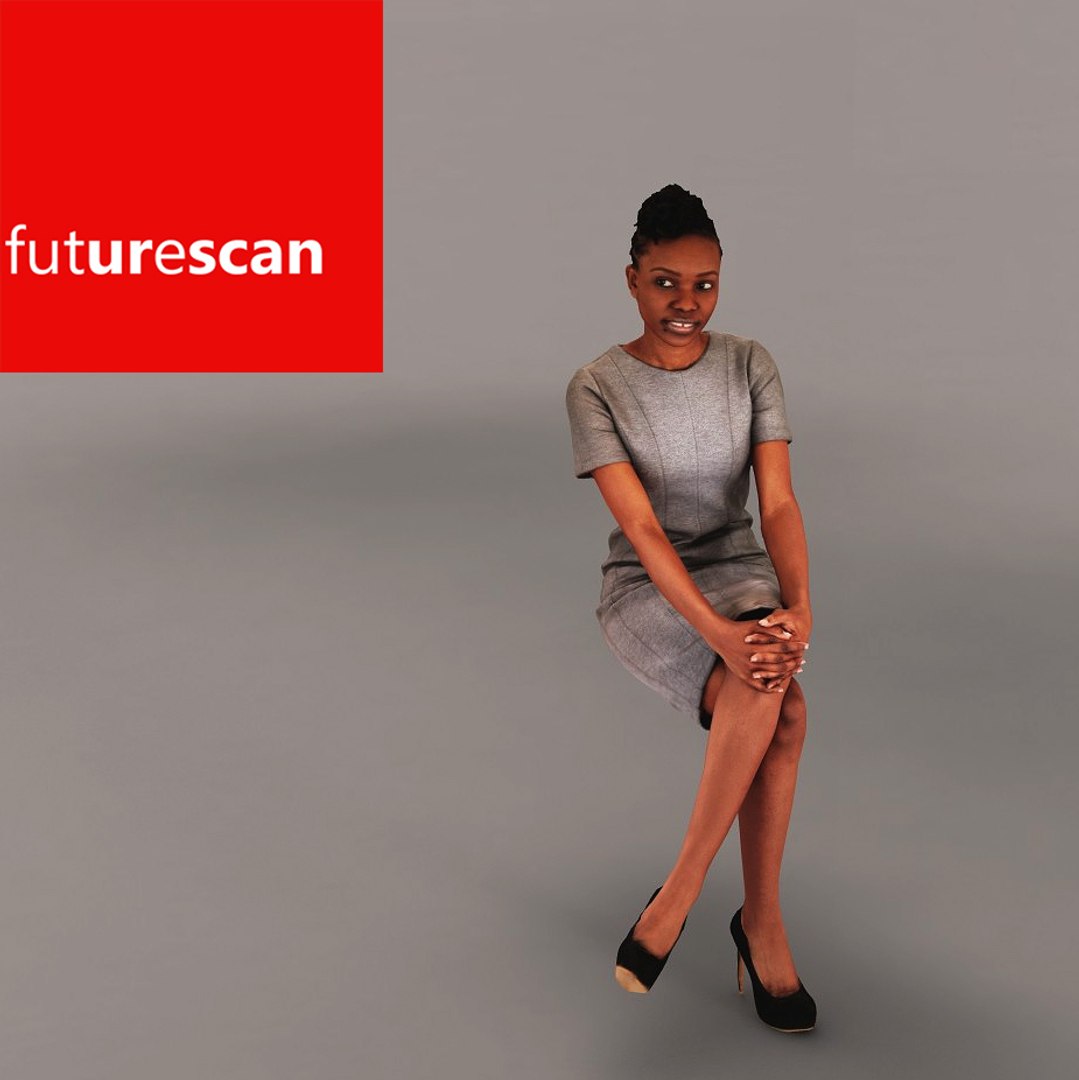 3d woman female human model