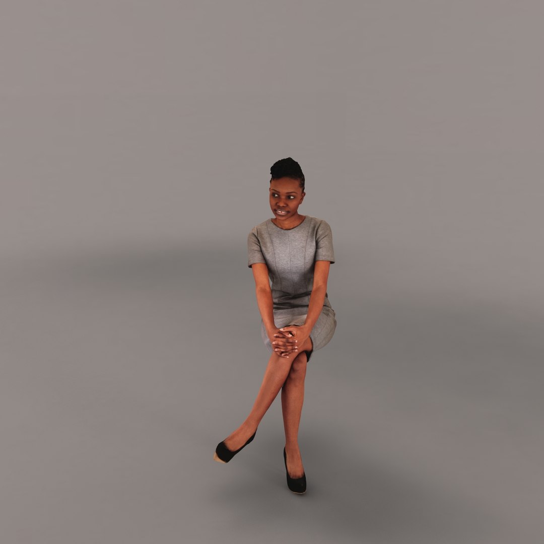 3d Woman Female Human Model