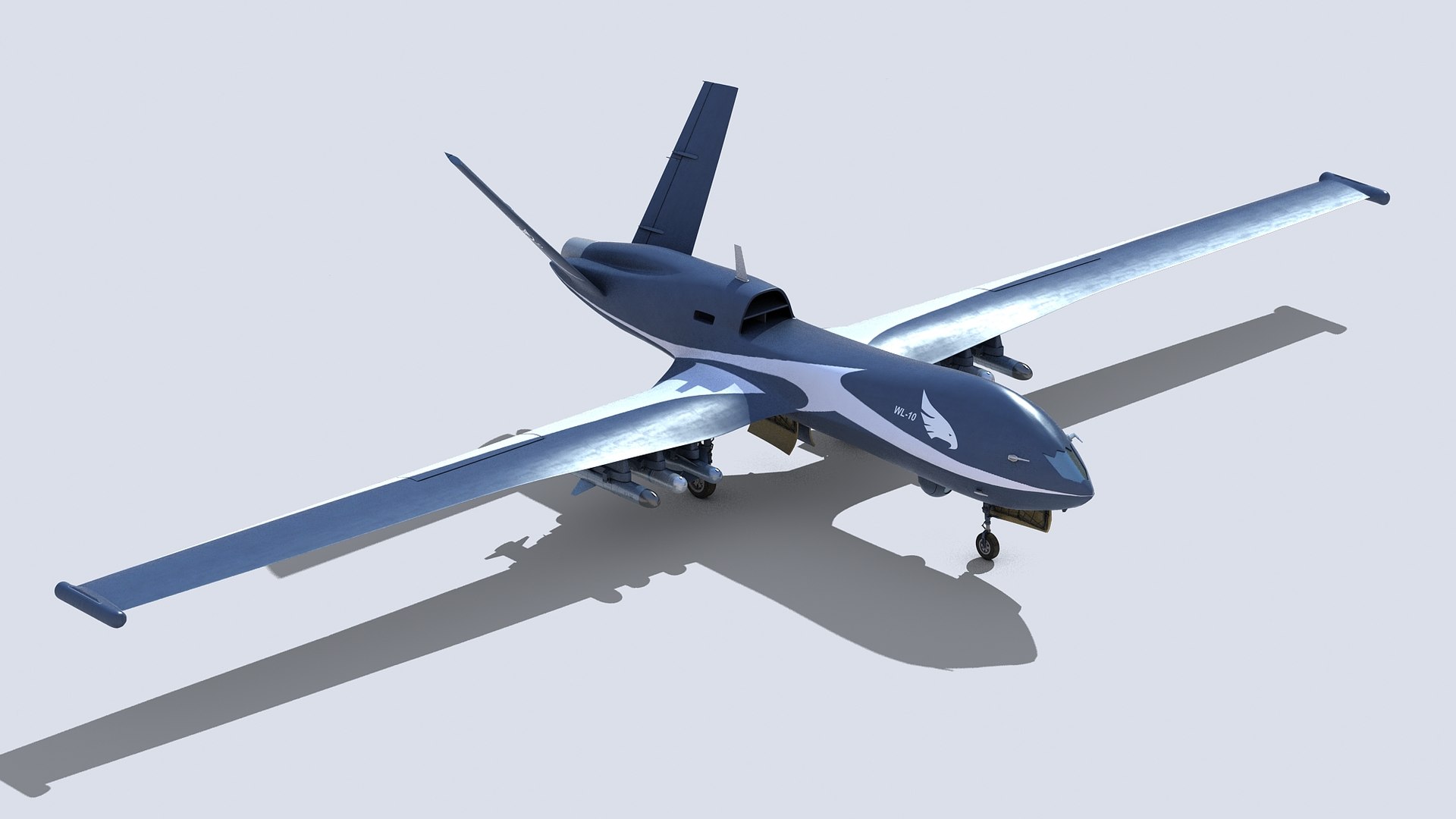 3D Wing Loong-10 UAV - TurboSquid 2320055