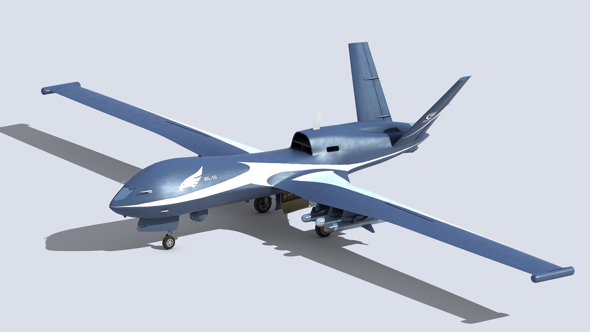 3D Wing Loong-10 UAV - TurboSquid 2320055