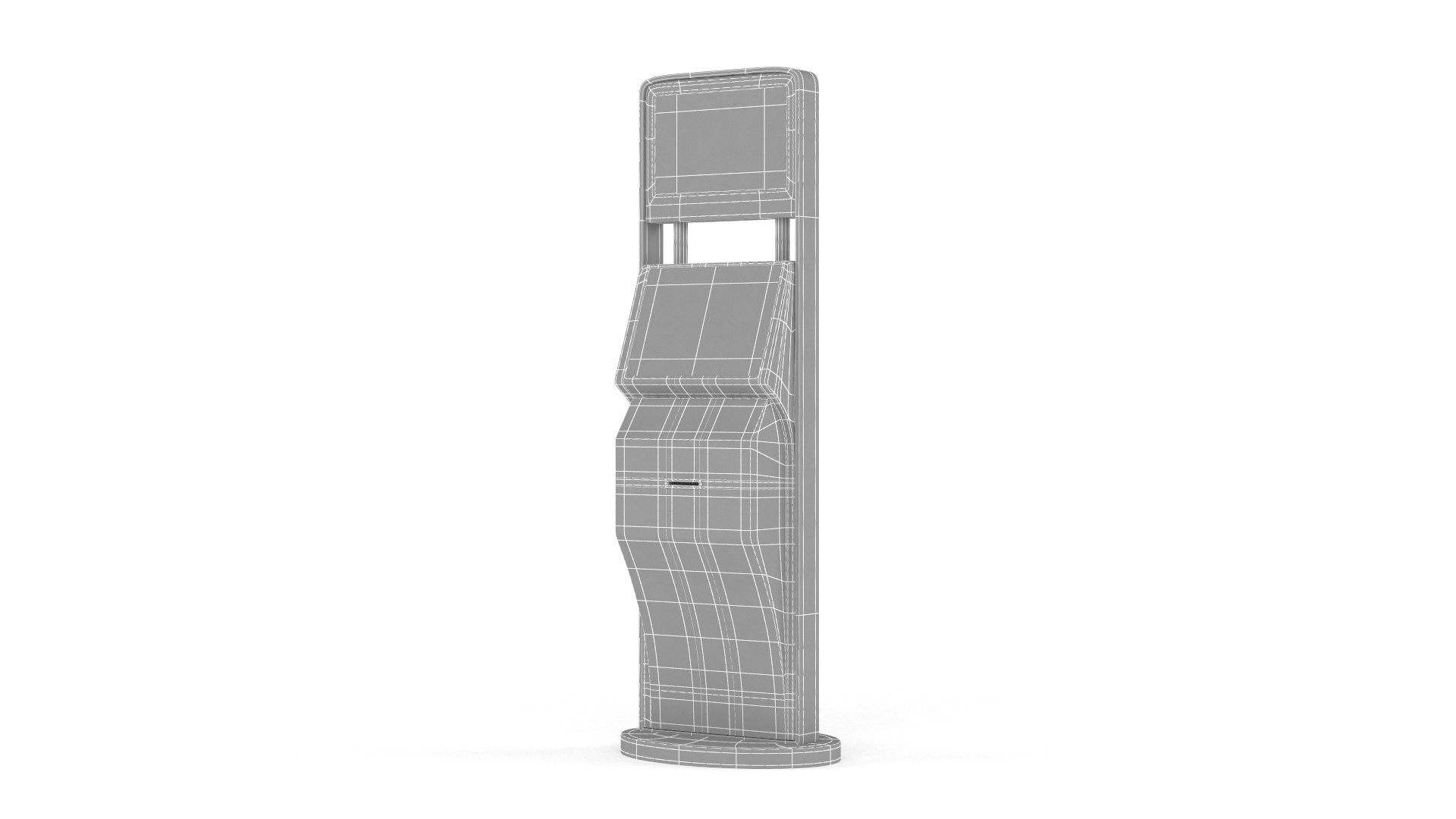 3D information kiosk - TurboSquid 1686151