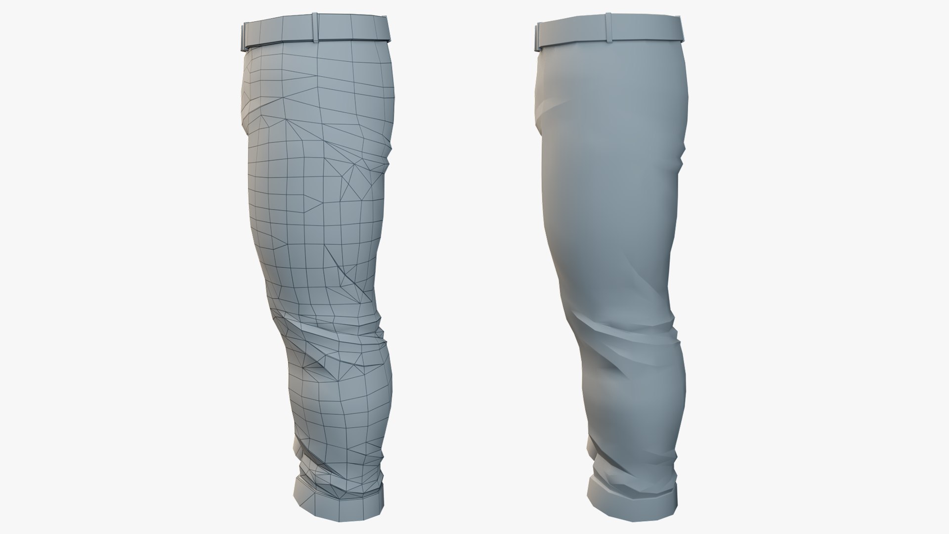 Stylize Pant Base Model 3D Model - TurboSquid 2153366