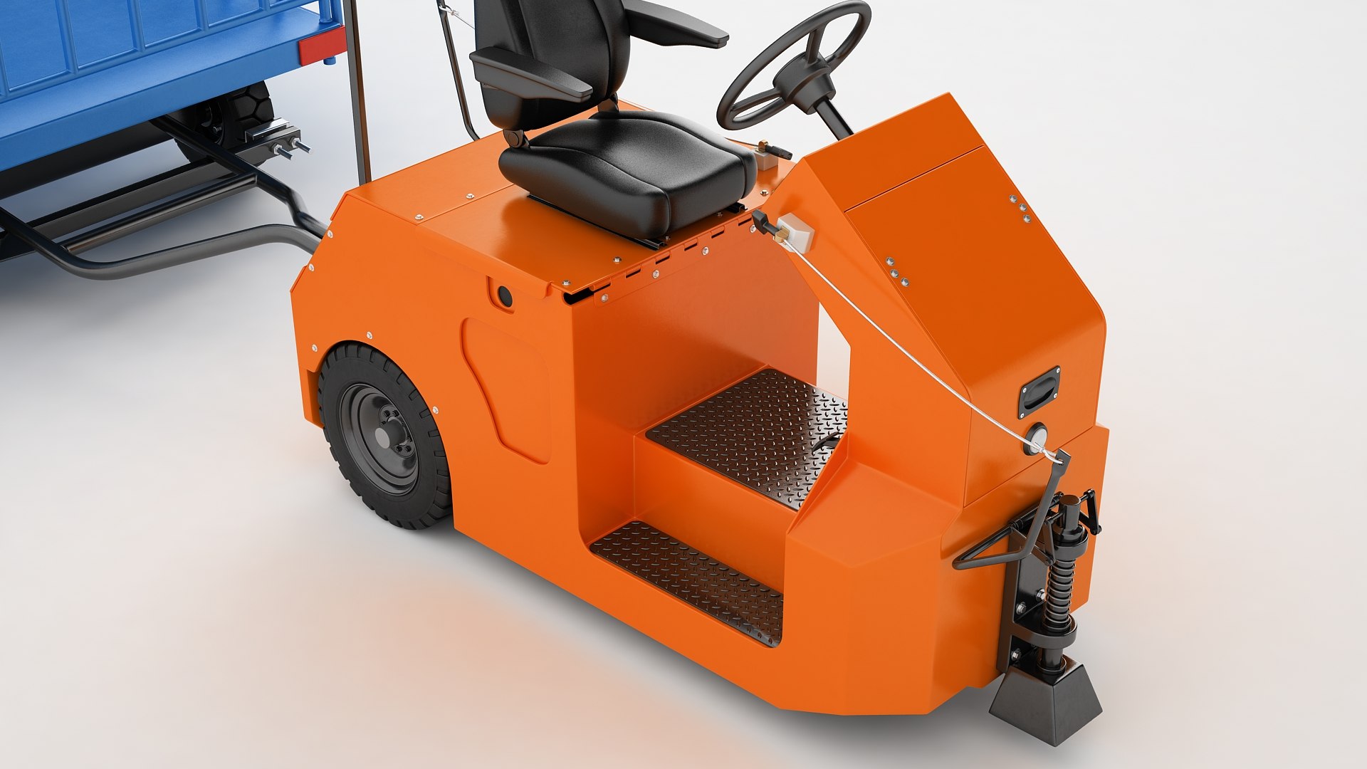 3D Electric Industrial Tugger 16 - TurboSquid 1743595