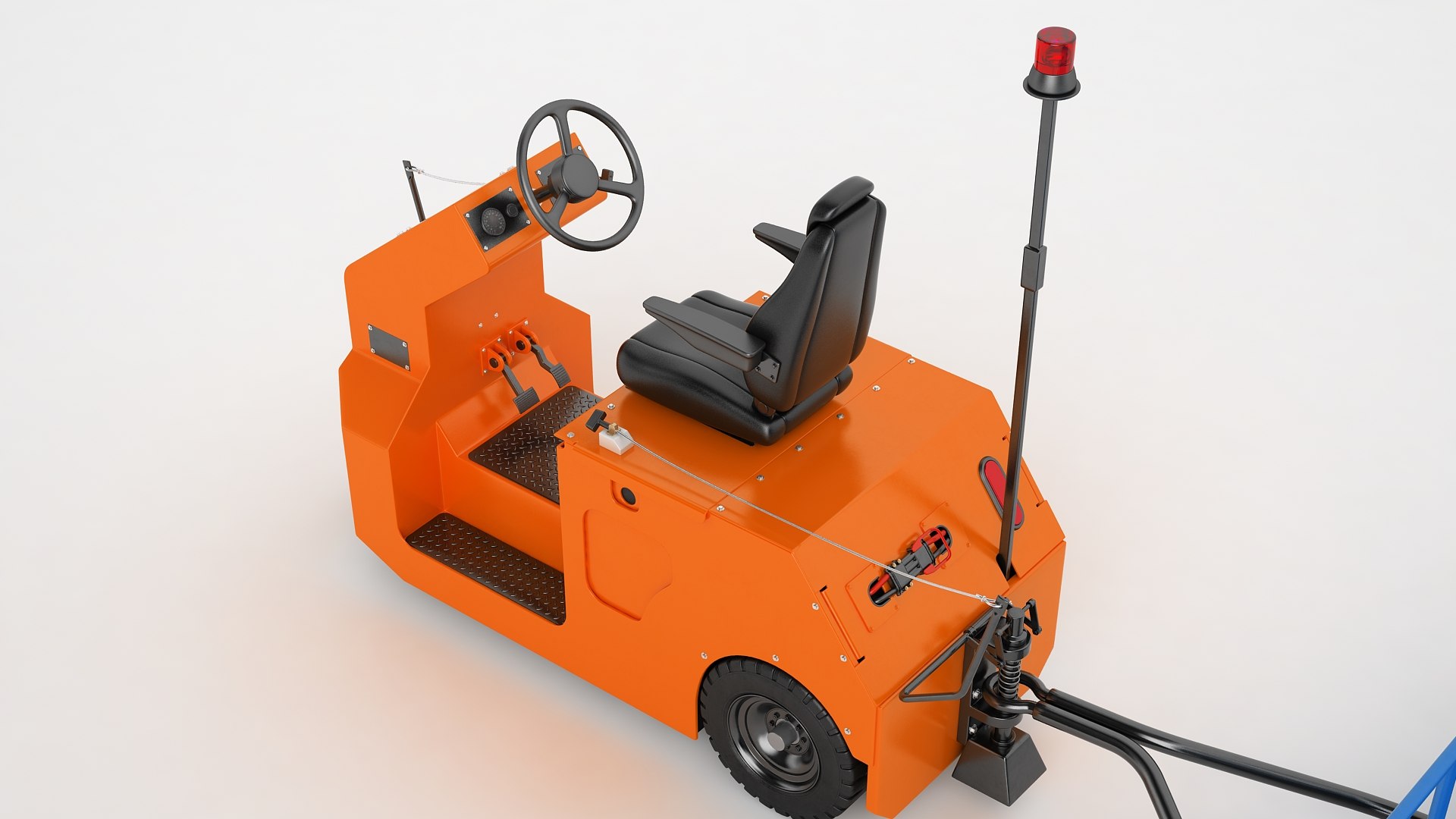 3D Electric Industrial Tugger 16 - TurboSquid 1743595